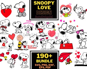 Peanuts Love Svg - Etsy