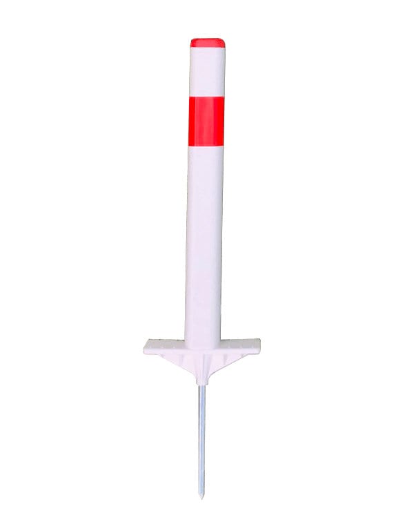 Garden Verge Post With Reflective - Etsy