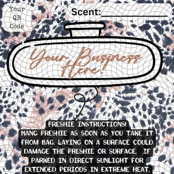 Car Freshie Bag Insert - Etsy