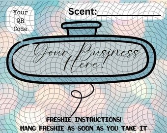 PNG FILE Download-freshie Scent & Care Instructions Package Insert-car ...