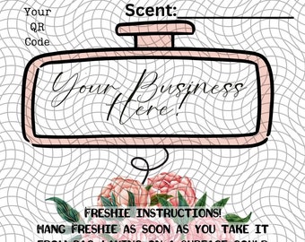 PNG FILE Download-freshie Scent & Care Instructions Package Insert-car ...