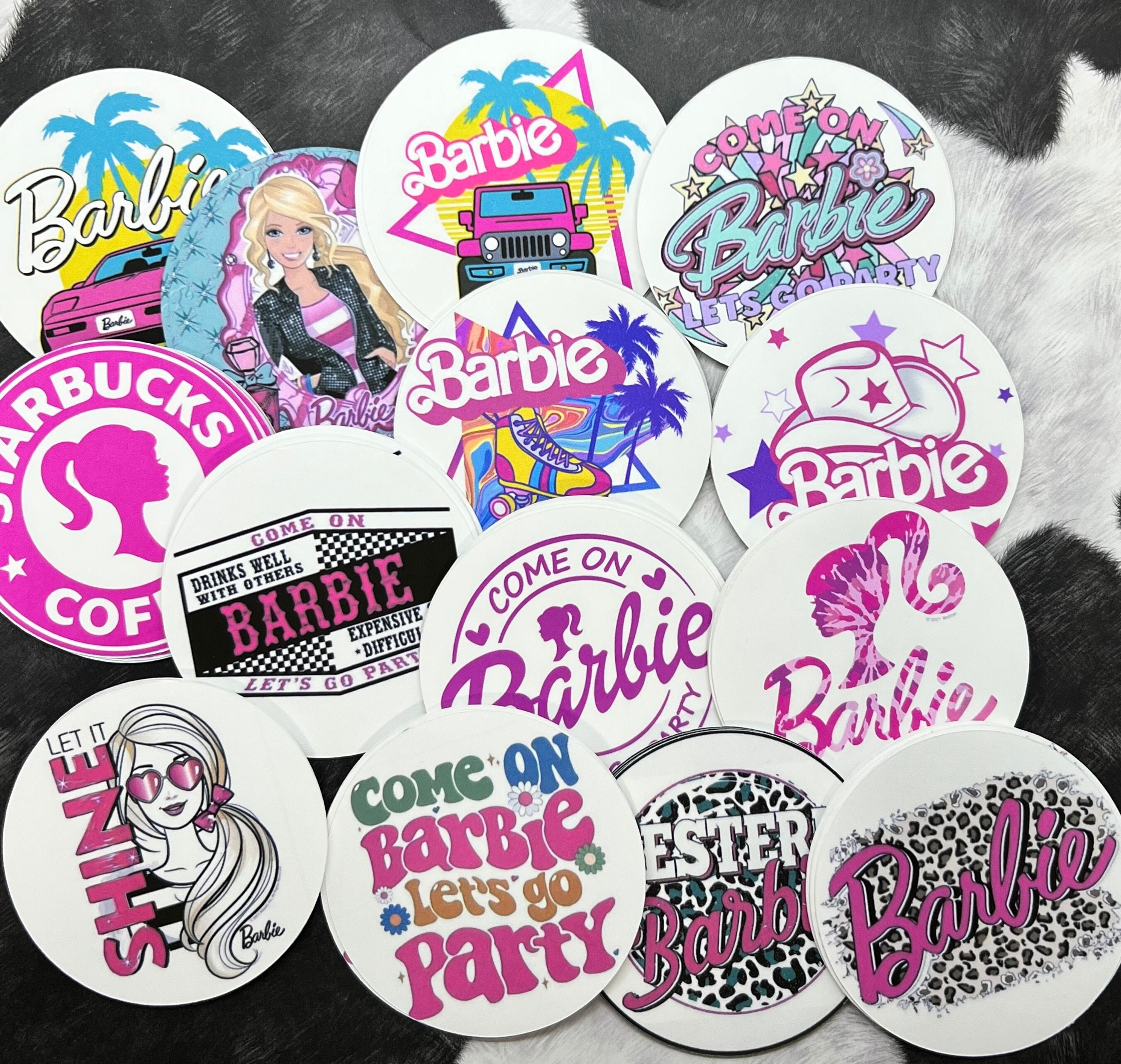 Barbie Card Stock Rounds - Etsy