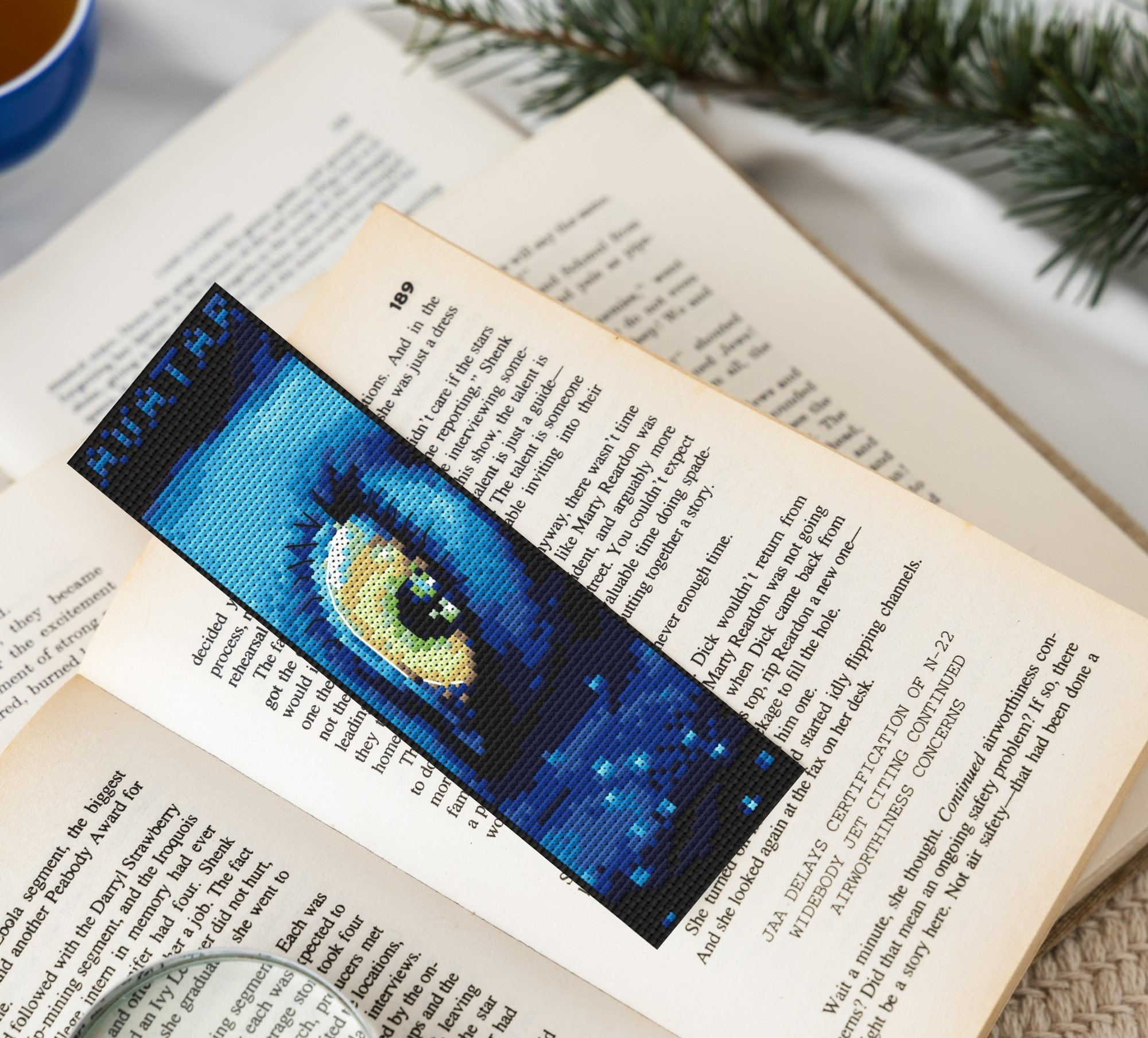 Avatar Movie Bookmark Cross Stitch Pattern: Pandora Embroidery (PDF) - Etsy