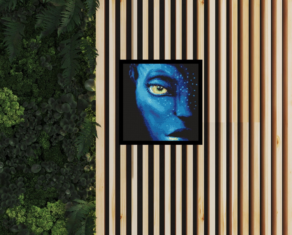 Avatar Cross Stitch Pattern, Avatar Pandora Embroidery Chart, Avatar ...