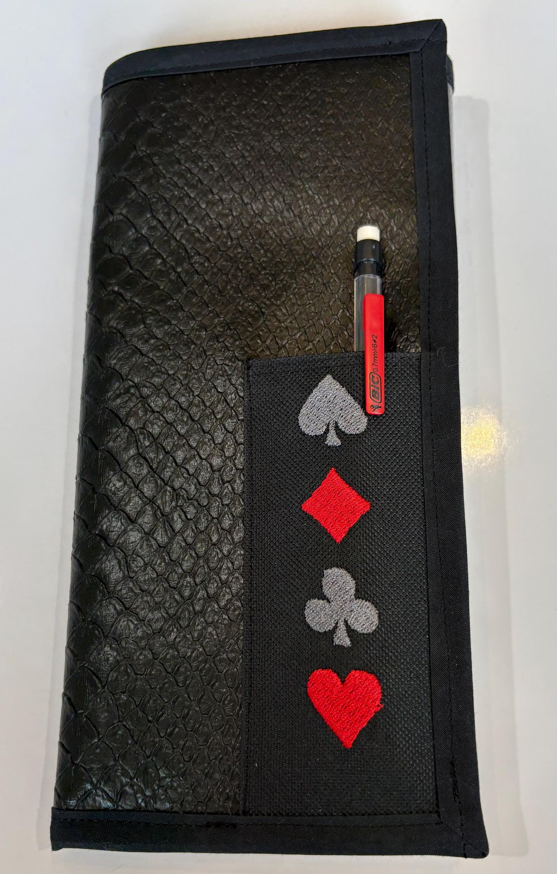 Bridge Convention Card Holders.....custom Made....you Can Choose Fabric ...