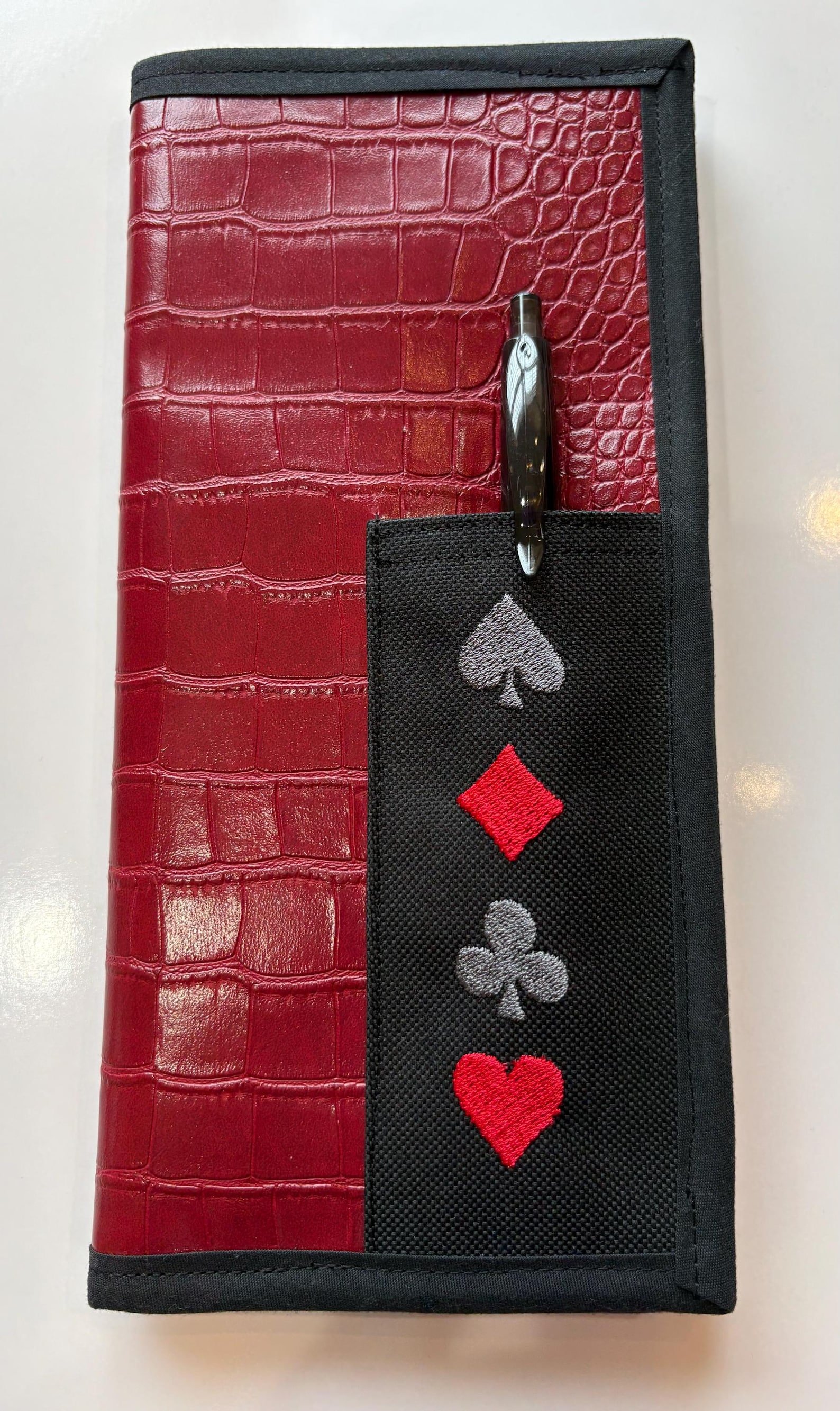 Bridge Convention Card Holders.....custom Made....you Can Choose Fabric ...