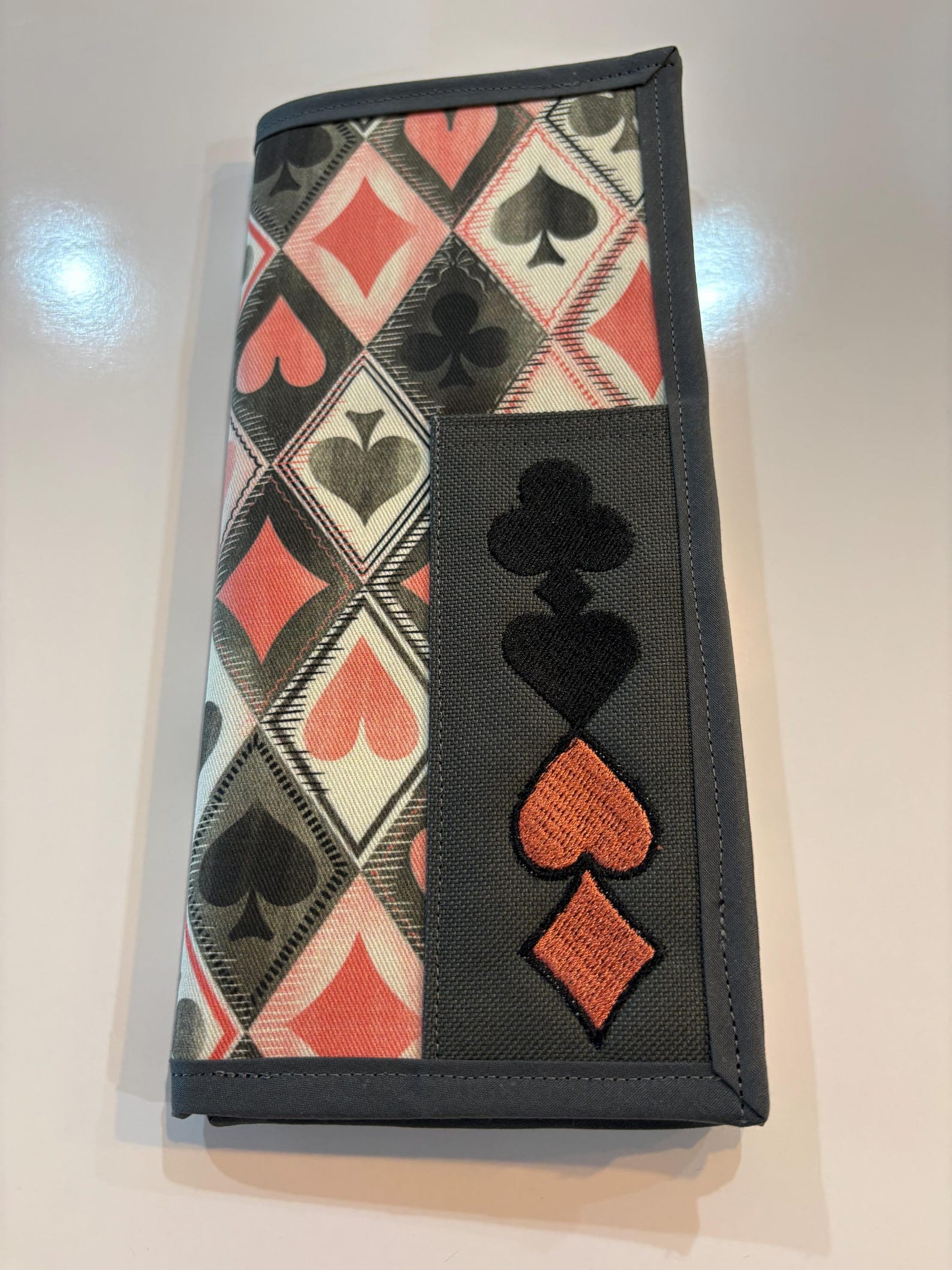 Bridge Convention Card Holders.....custom Made....you Can Choose Fabric ...
