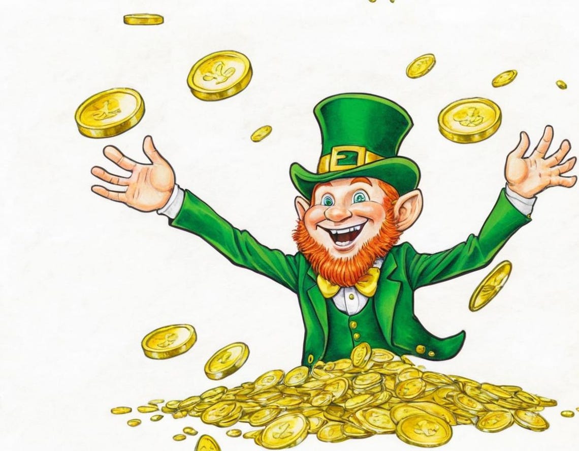 St. Patricks Day Leprechaun Clip Art. Stickers, Clip Art, Stationary ...