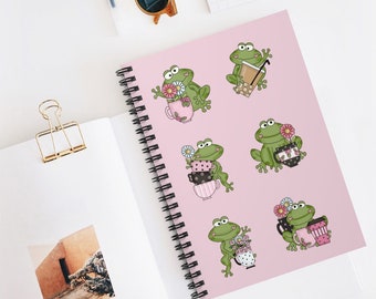 Frog Lined Journal - Etsy