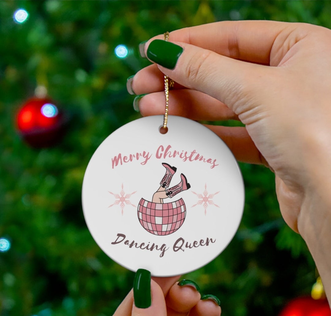 Merry Christmas Dancing Queen Christmas Ornament, Gift Ornament for ...