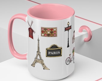 Parisian Coffee Mug - Etsy