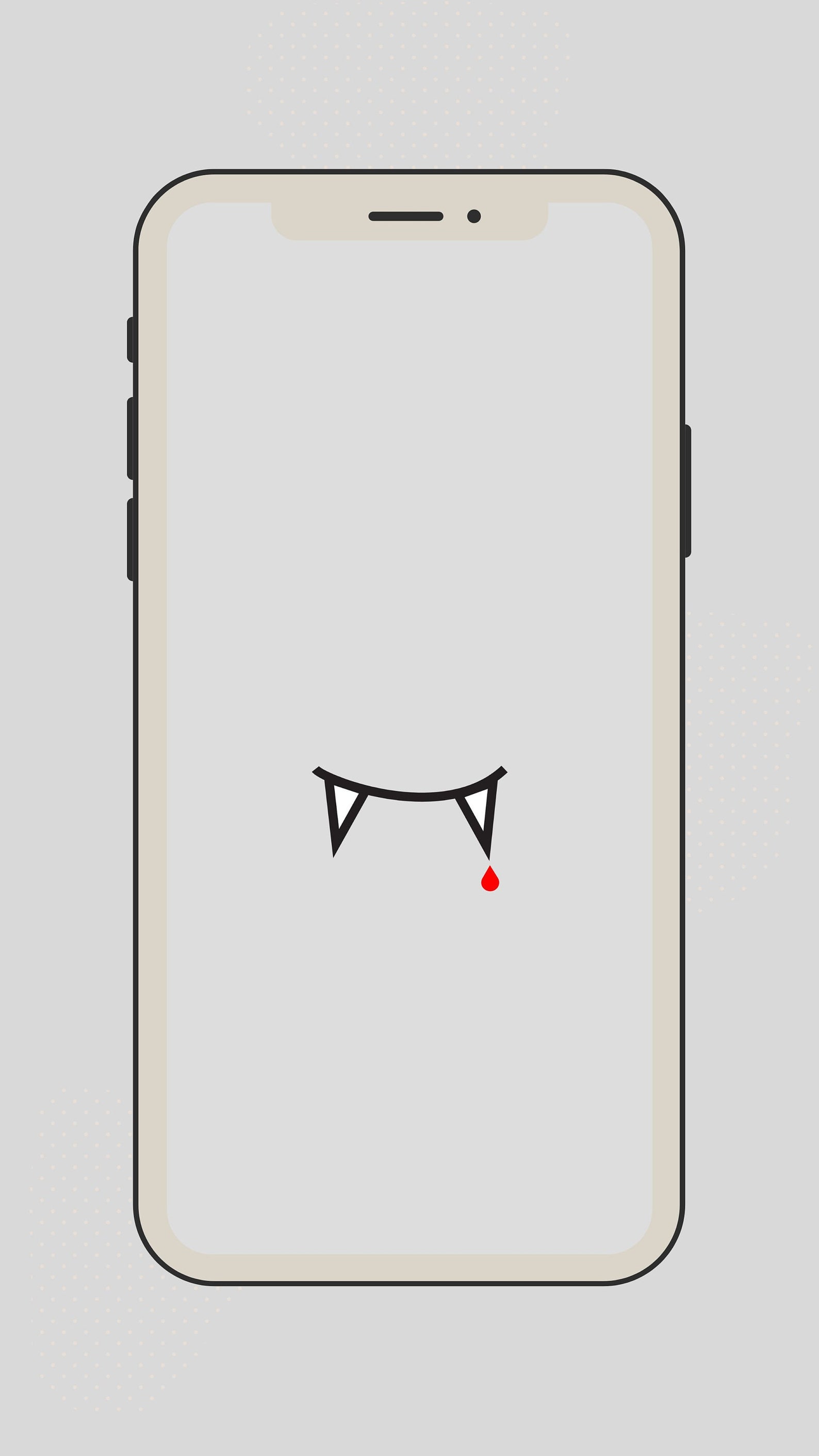 Vampire Smartphone Wallpaper | Vampire iPhone Background | Dracula Lock ...