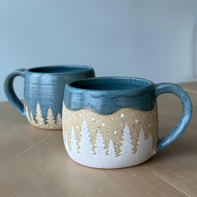 Handmade Coffee Mugs 8oz - Etsy