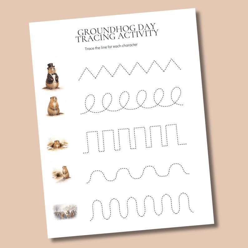 Groundhog Day Mini Unit Study | Preschool–early Elementary | 15 Pages ...