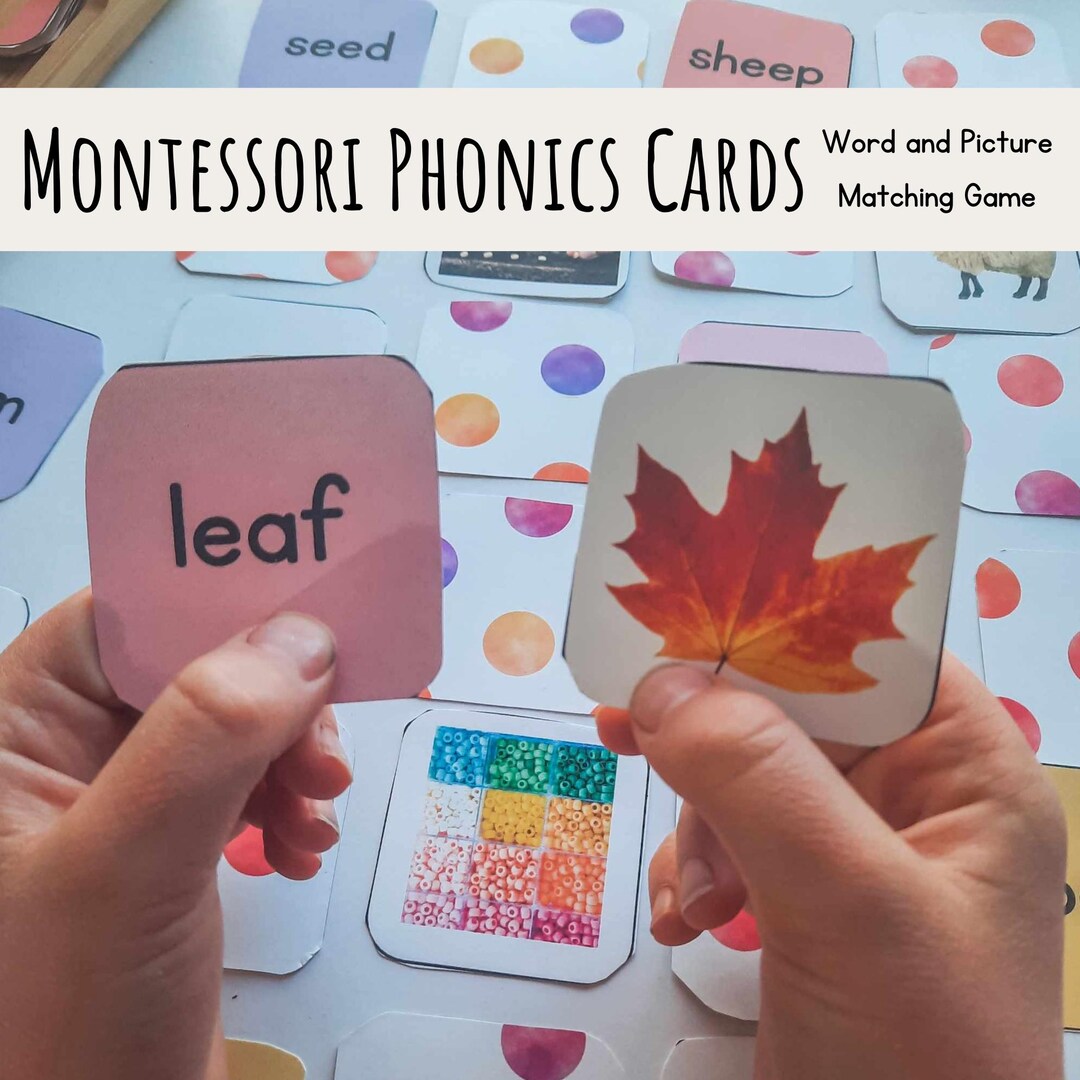 Beginning Sounds, Montessori Cards, Phonics Cards Printable, Preschool ...