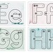 Alphabet Tracing Mat Cards - Etsy