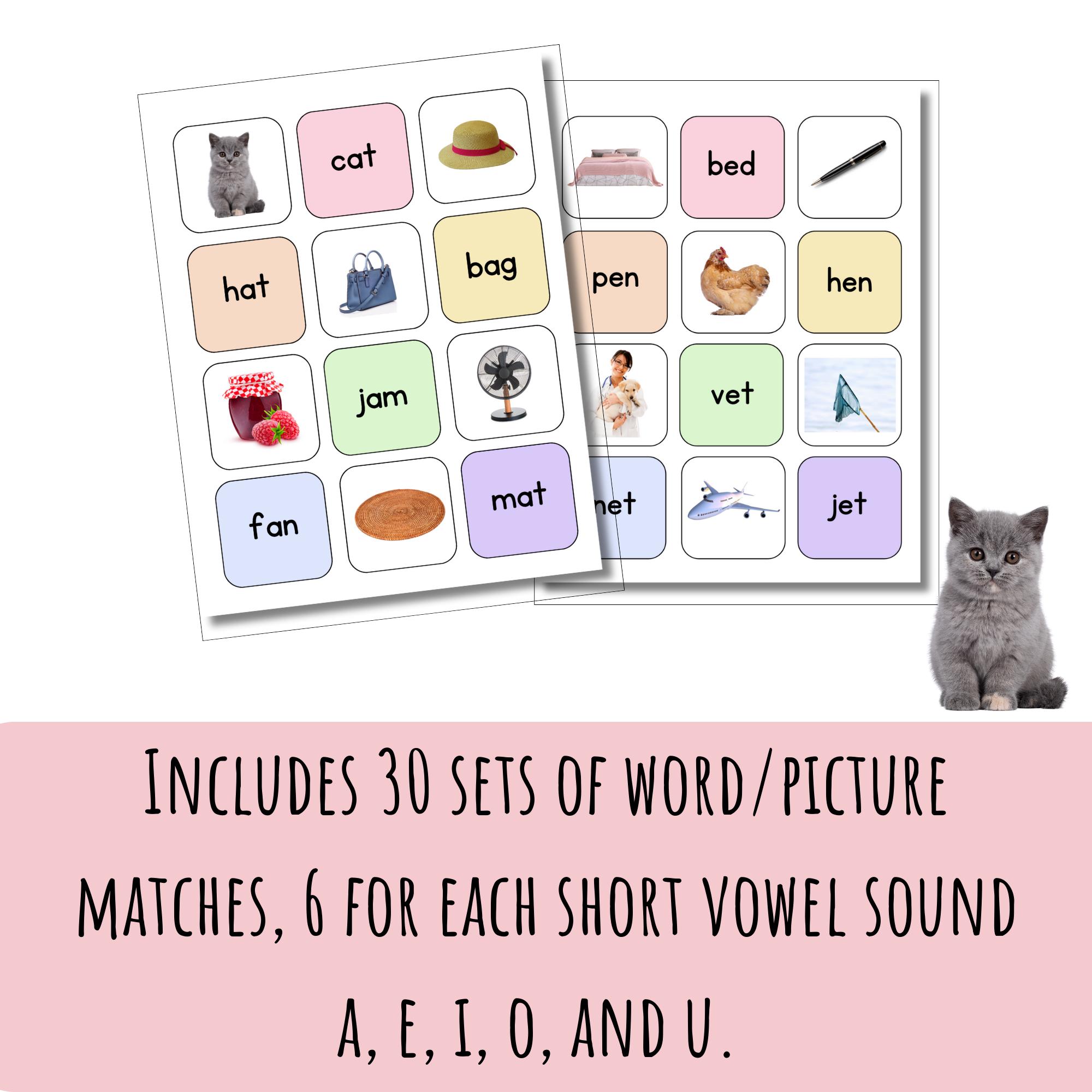 Phonics Cards Printable, Montessori Cards, Beginning Sounds, Preschool ...
