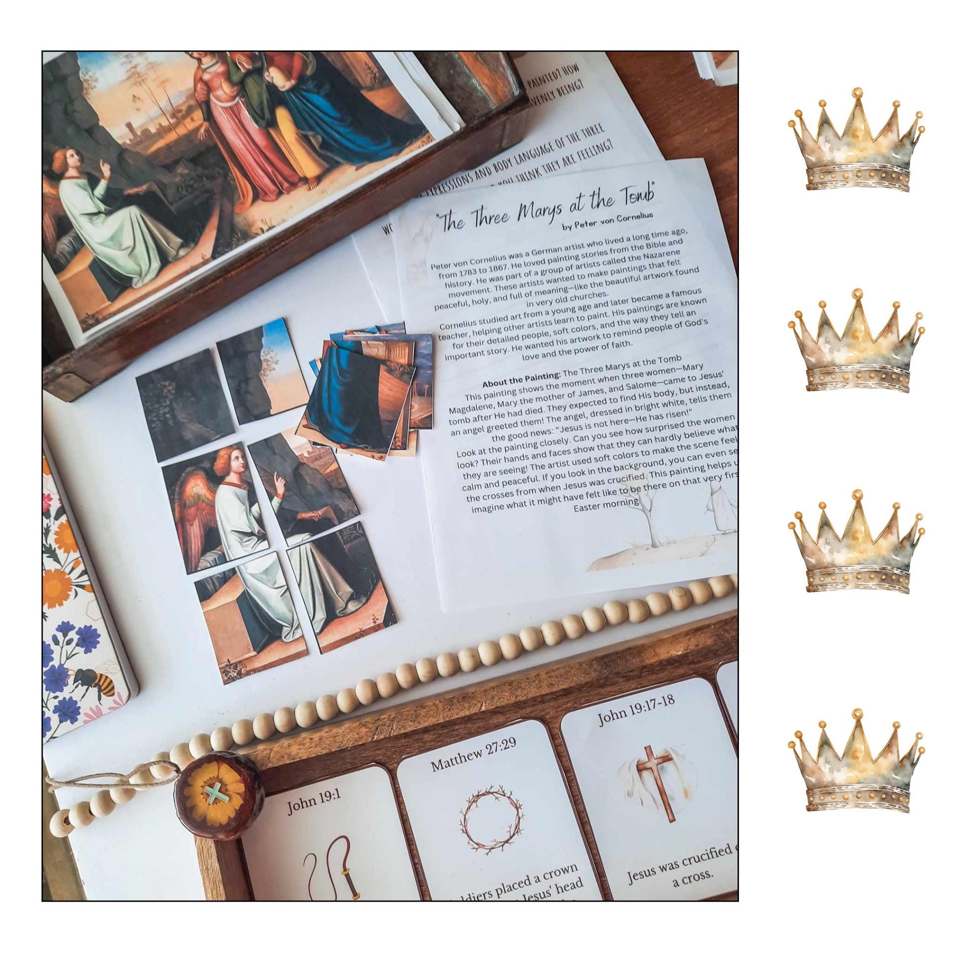 Christian Easter Story Unit Study (charlotte Mason–inspired With Music ...