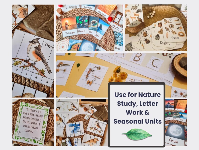 Nature Preschool Printable Bundle | Charlotte Mason Homeschool ...