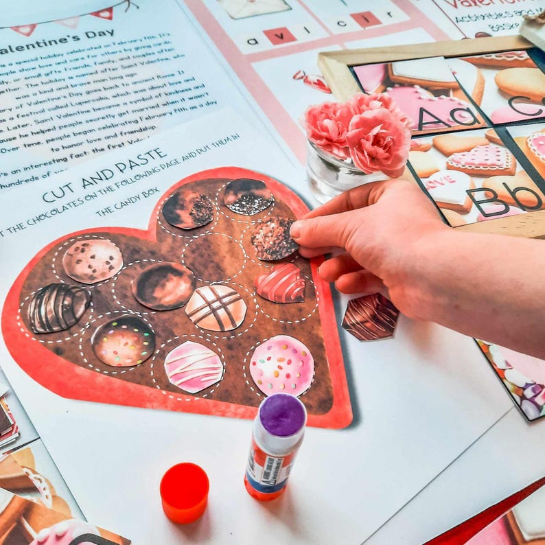Valentines Day Learning Activities for Preschool and Kindergarten ...