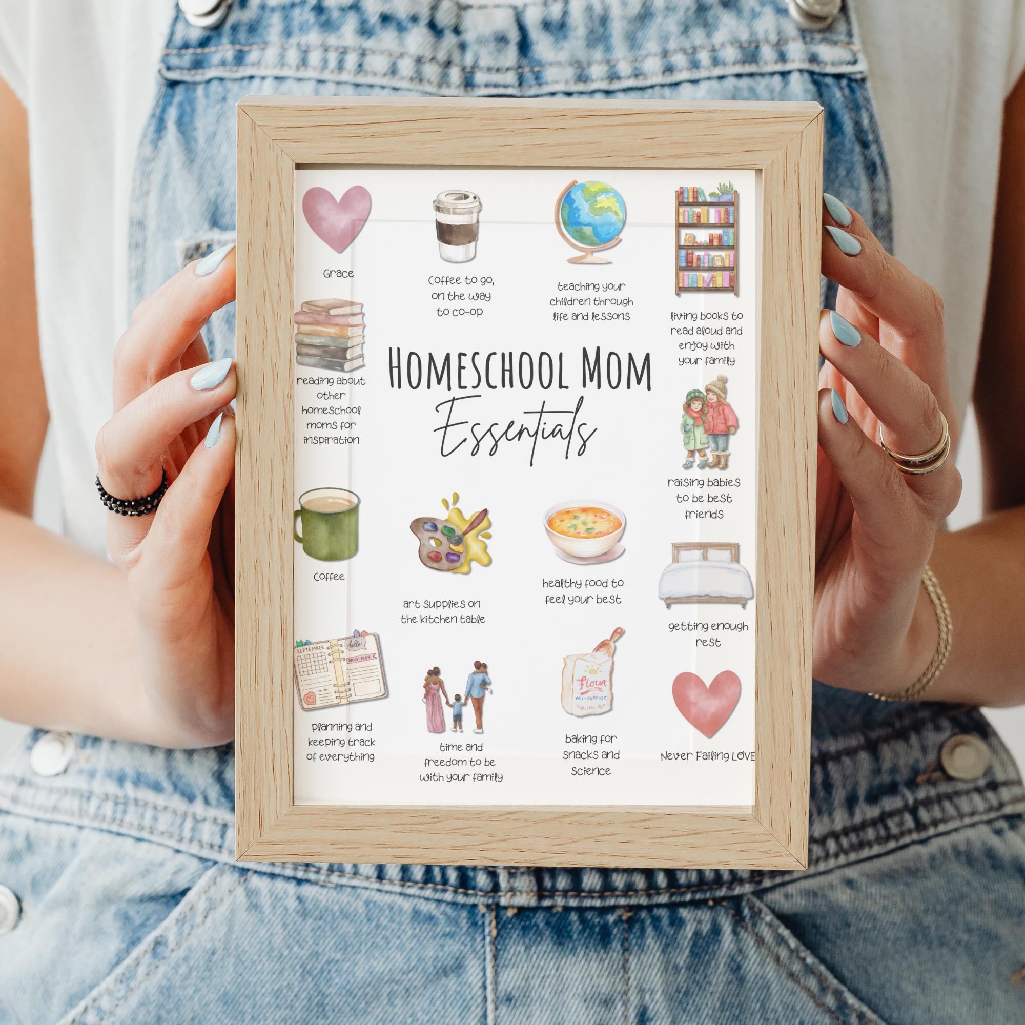 Homeschool Mom, Charlotte Mason Poster, Homeschool Decor, Boho ...