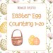 Easter Games, Easter Egg Activity, Counting 1-20, Prek Printables ...
