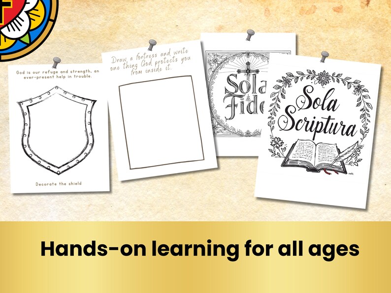 Reformation Day Printable Pack – Martin Luther, 95 Theses, Five Solas ...