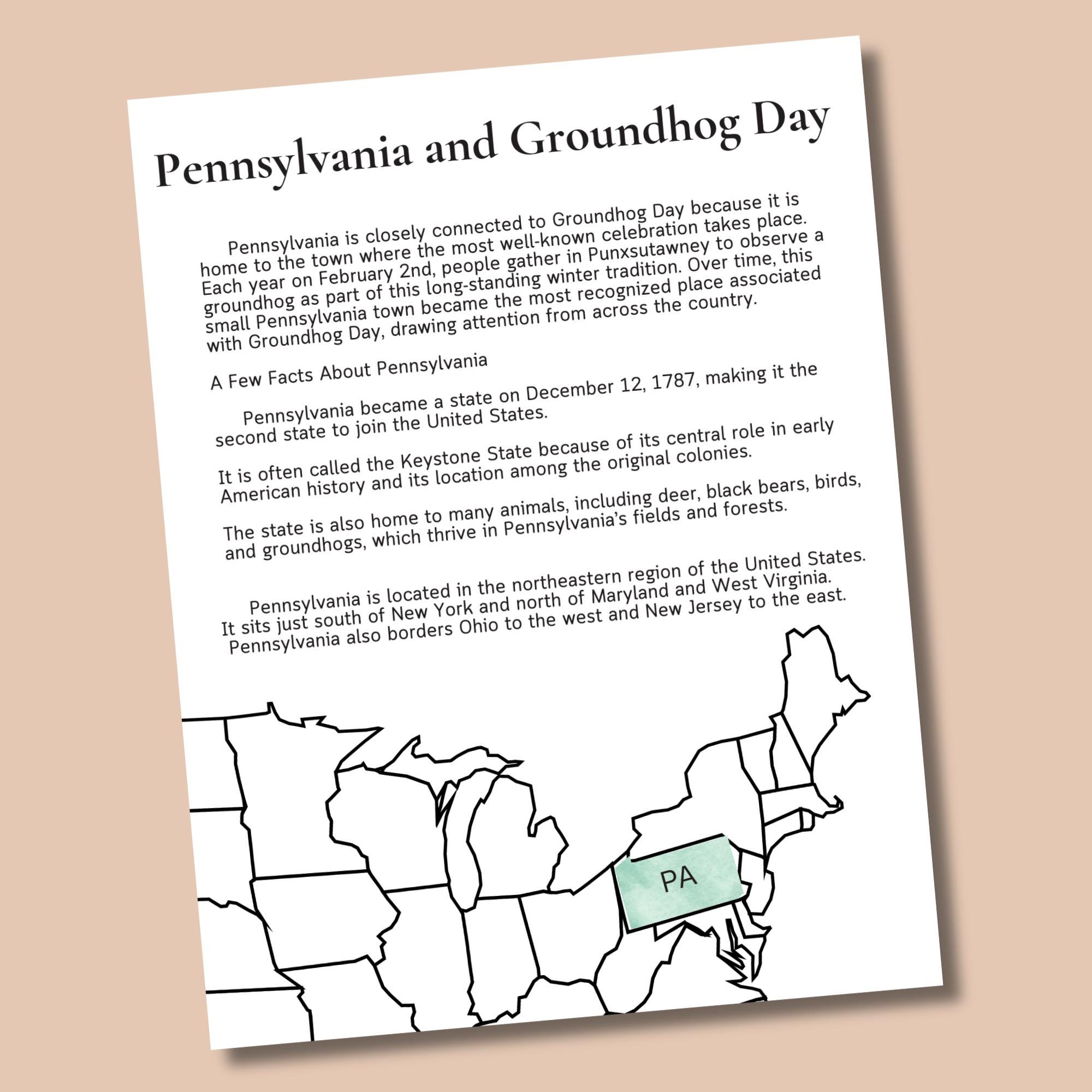 Groundhog Day Mini Unit Study | Preschool–early Elementary | 15 Pages ...