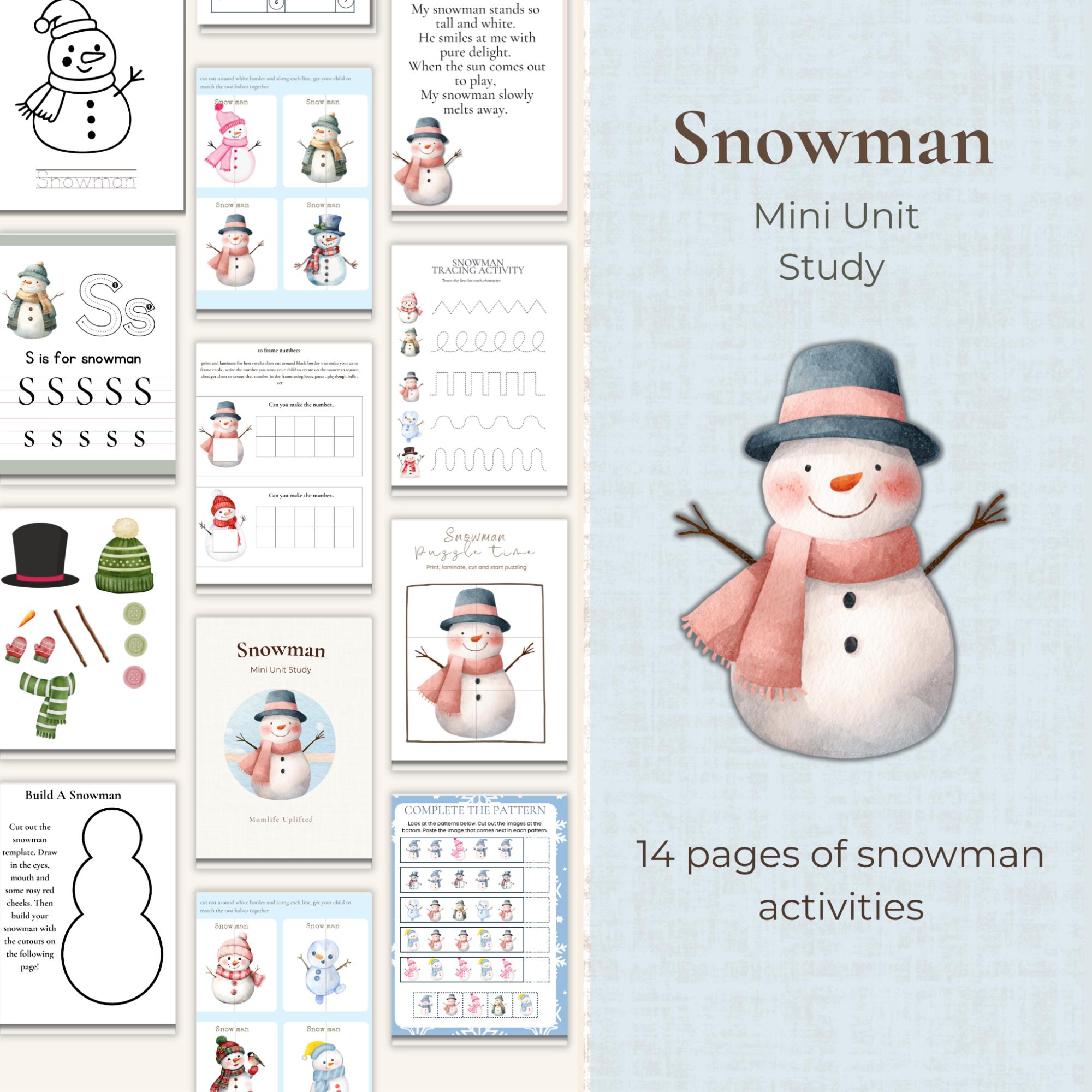 Winter Unit Study Bundle for Homeschool, Hibernation, Penguins, Arctic ...