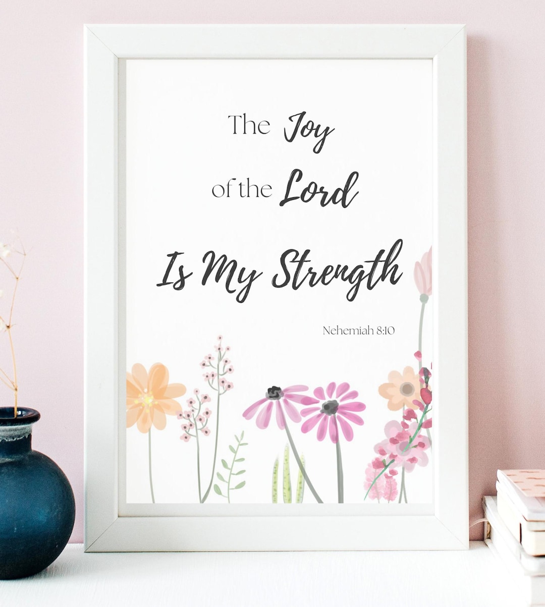 Scripture Wall Art Decor Scripture Printables for Church Sunday School ...