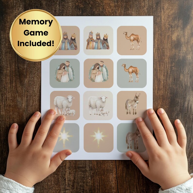 Nativity Story Activity Bundle – Christian Christmas Unit Study for ...