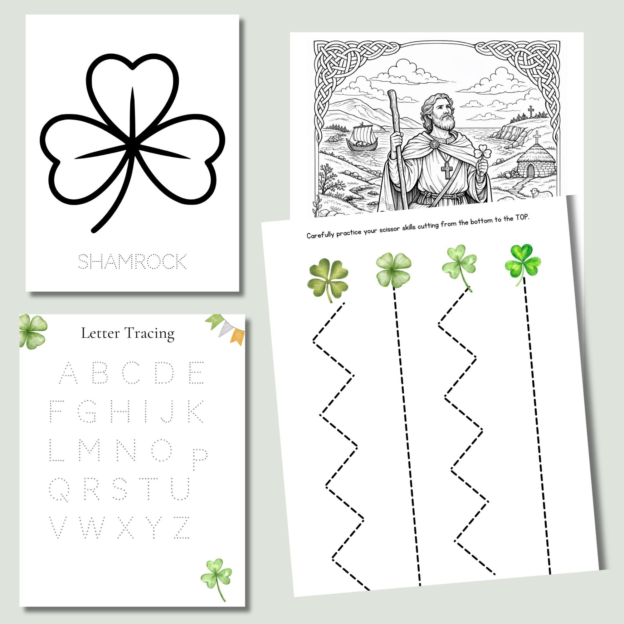 Saint Patrick Unit Study Christian Homeschool History Ireland Geography ...