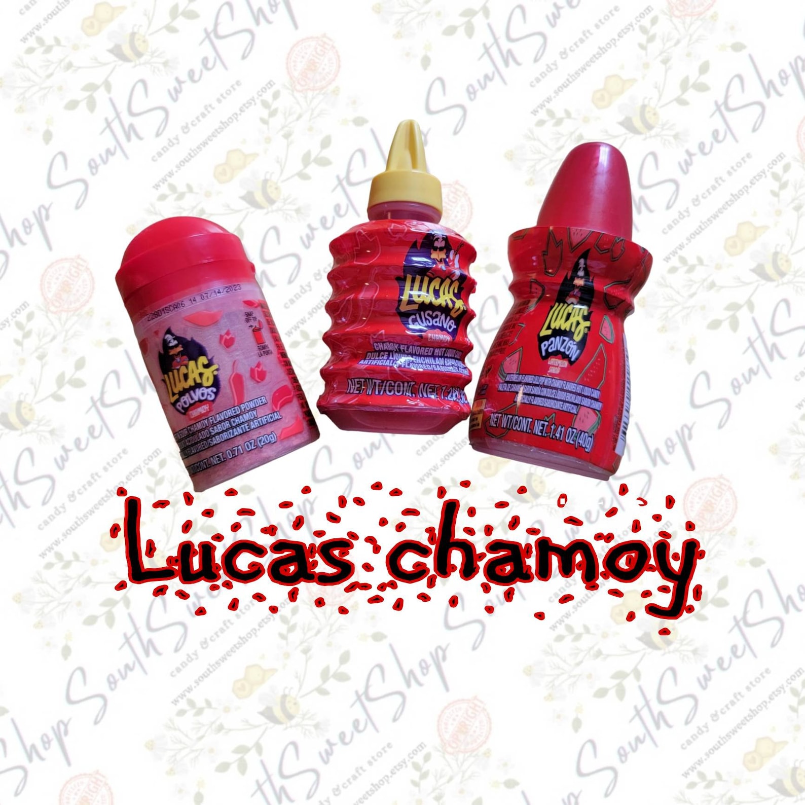 Lucas Gusano Chamoy - Etsy