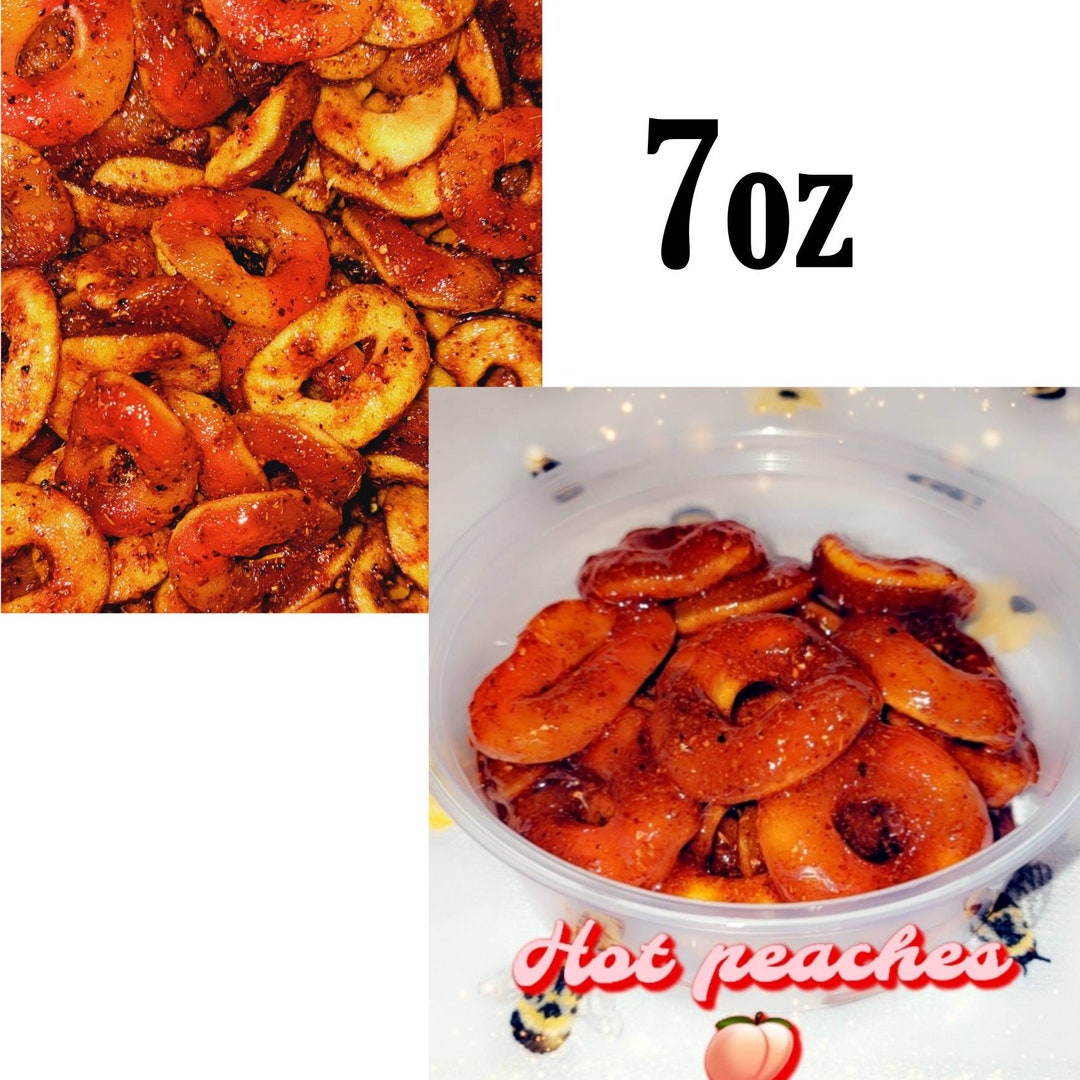 7oz Hot Peaches Rings - Etsy