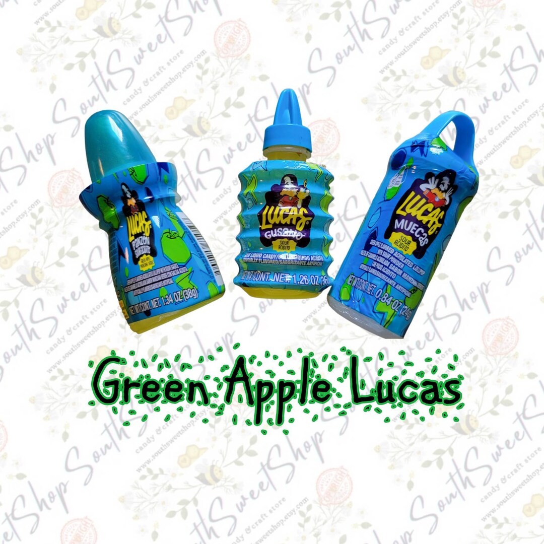 Lucas Sour Green Apple - Etsy
