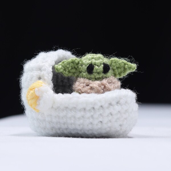 Grogu and Crib - Etsy UK