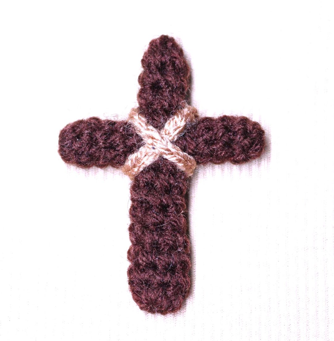 Christian Prayer Cross, Handmade Crochet Holy Cross Made in Britain - Etsy