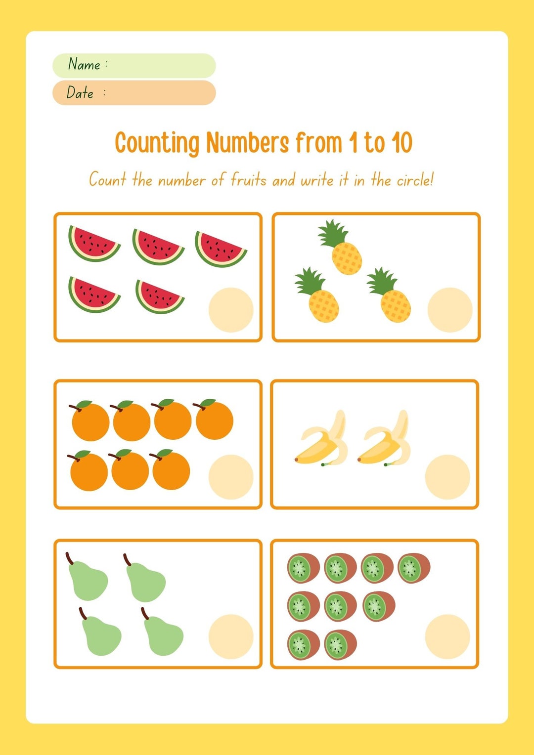 Counting Print, Classroom Decor, Educational Decor, Homeschool Decor ...