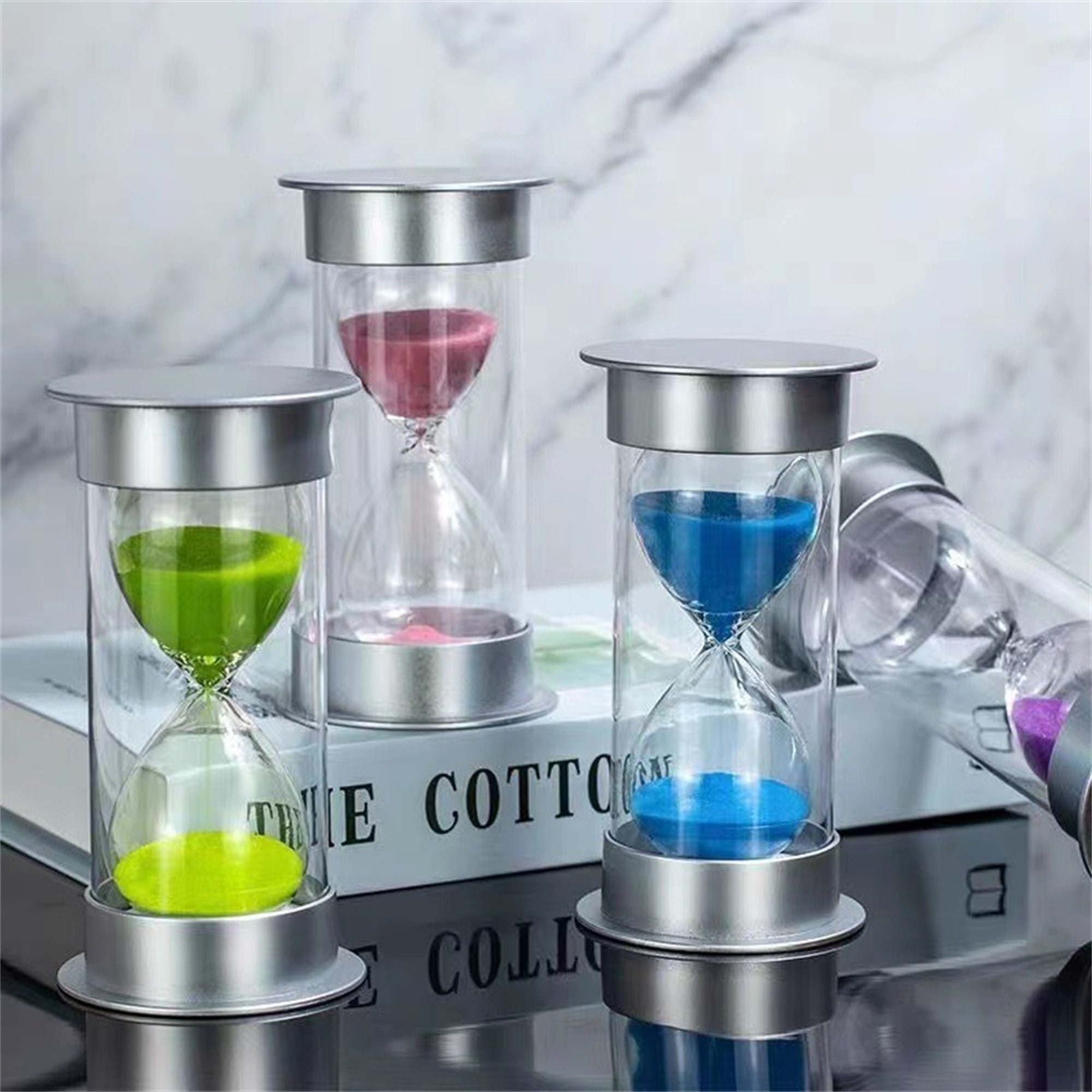 Hourglass Timer Decoration Hourglass Gift Countdown Children's Toys ...