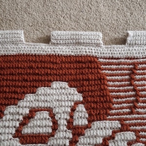 Bit Whiffy! Overlay Mosaic Crochet Wall Hanging Pattern - Etsy