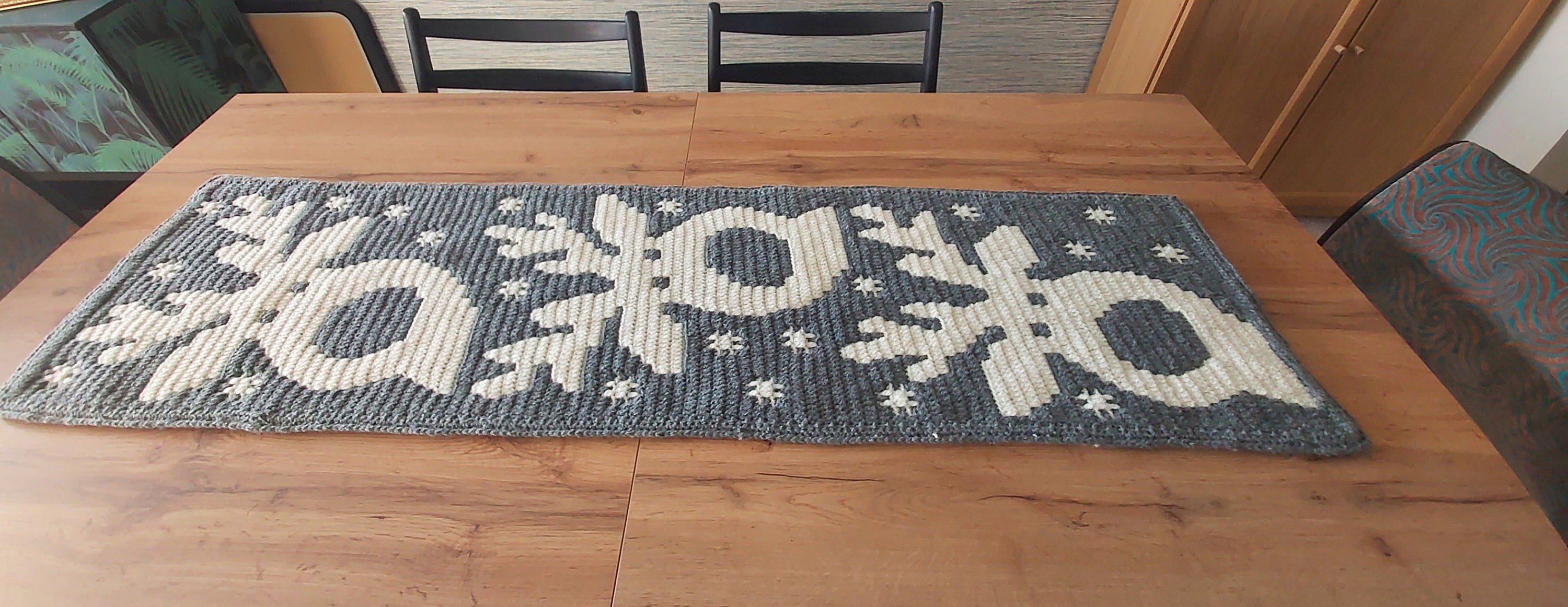 Reindeer Table Runner Pattern - Etsy
