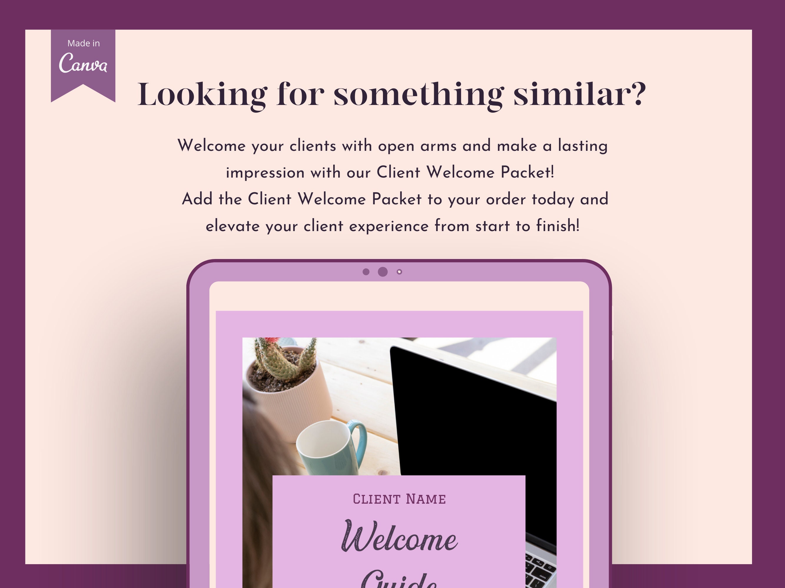 Client Goodbye Packet Canva Template, Client Offboarding, Client ...