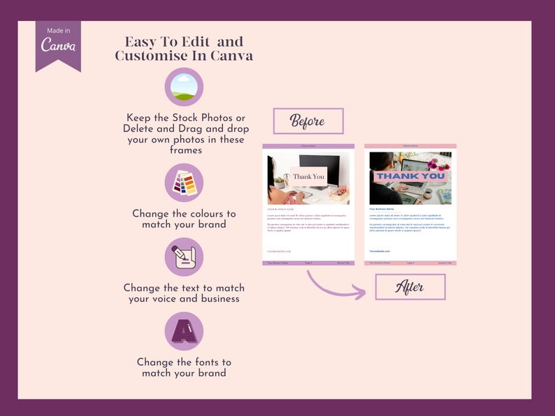 Client Goodbye Packet Canva Template, Client Offboarding, Client ...