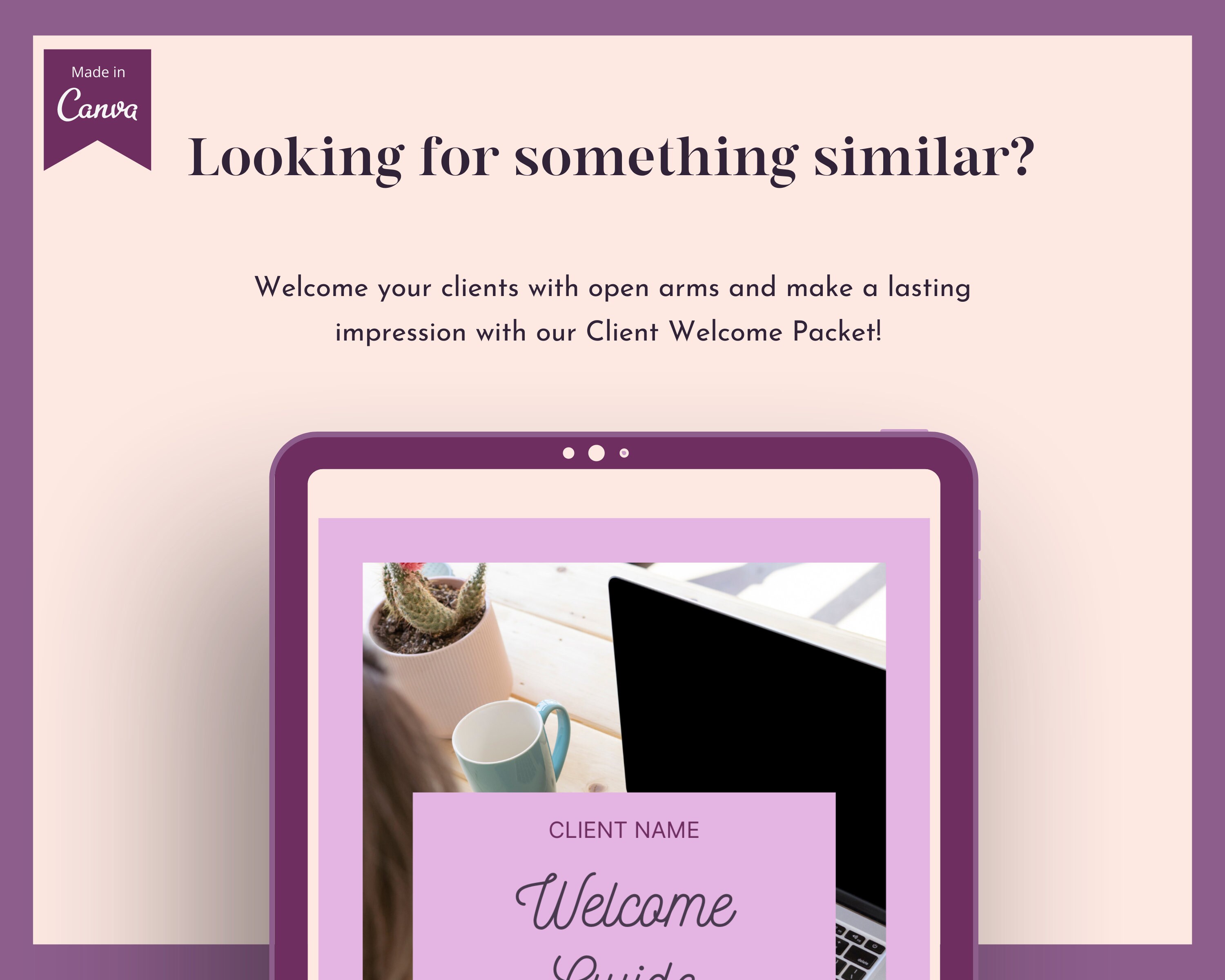 Services and Pricing Guide Canva Template, Price List Template, Client ...