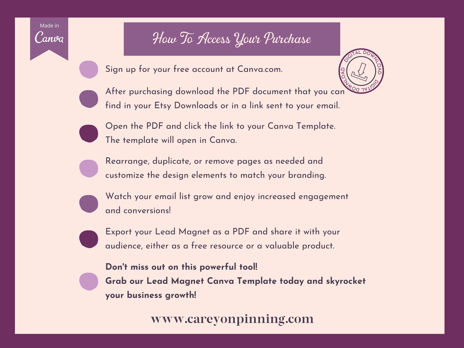 Client Goodbye Packet Canva Template, Client Offboarding, Client ...