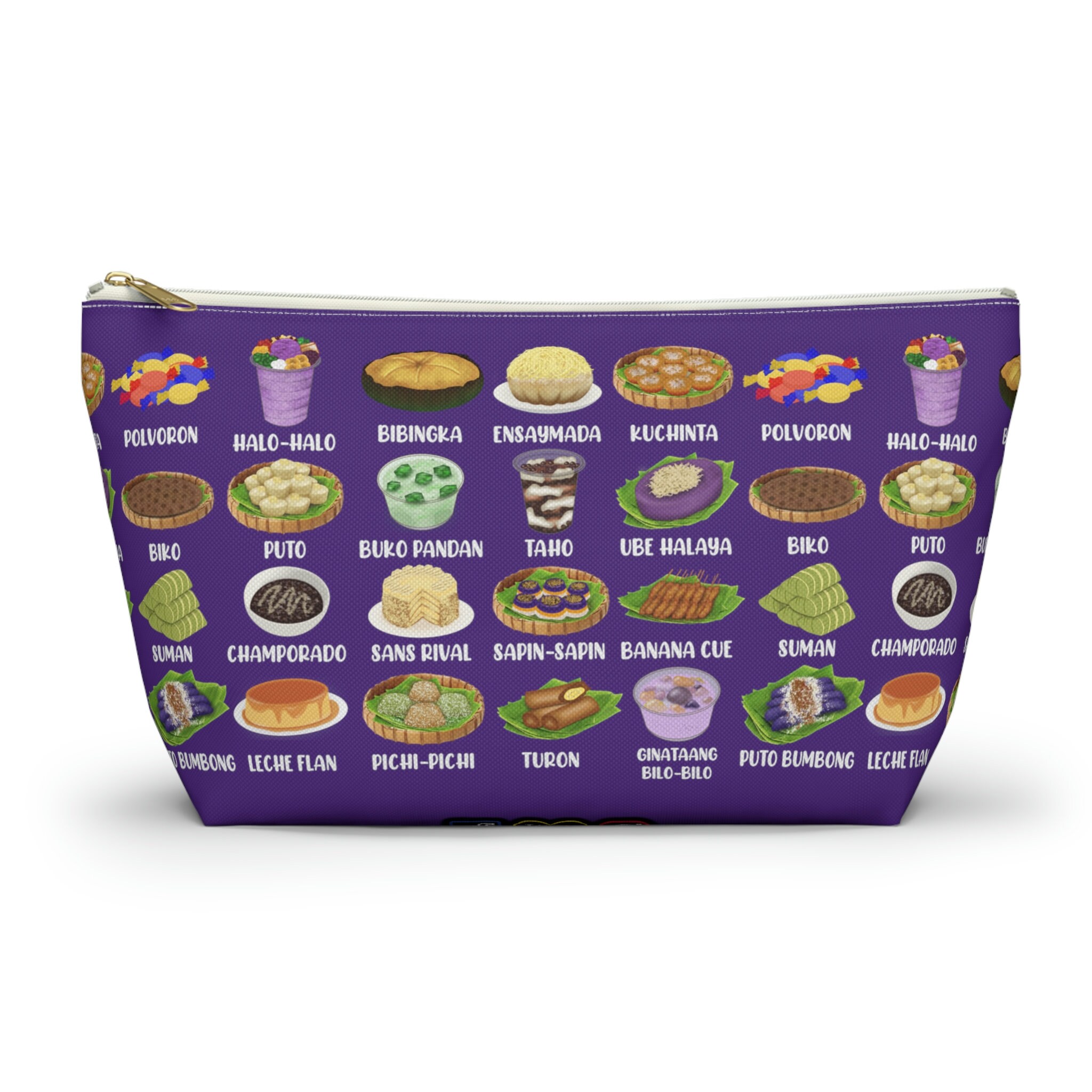 Vol. 4 Learn Tagalog Filipino Desserts and Treats Accessory Pouch W T ...