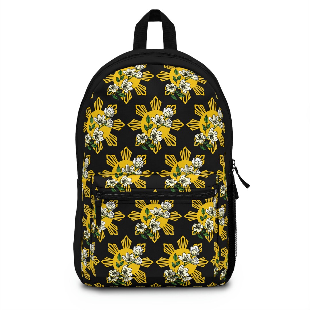 Filipino Sun With Sampaguita Backpack - Etsy