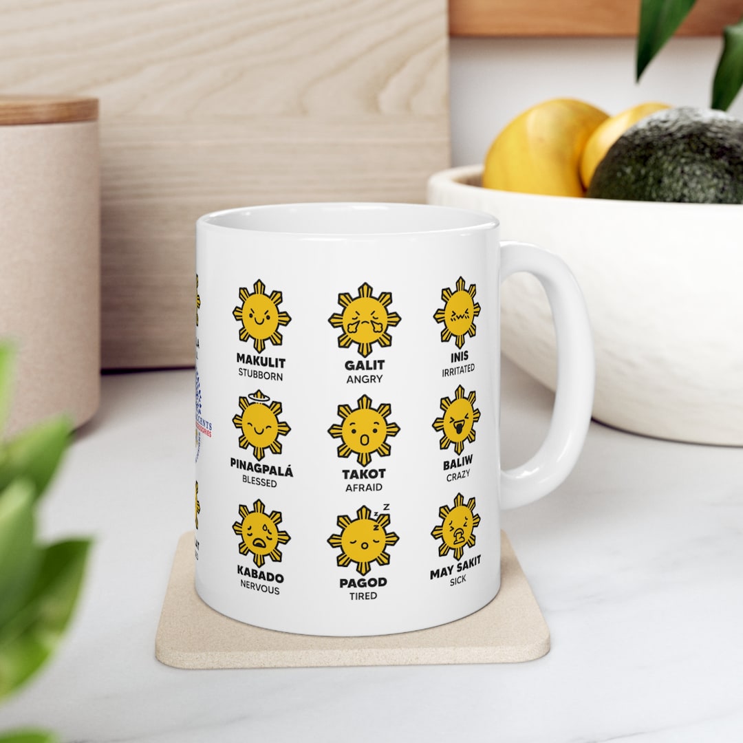 Filipino Emotions Mug 11 Oz. - Etsy