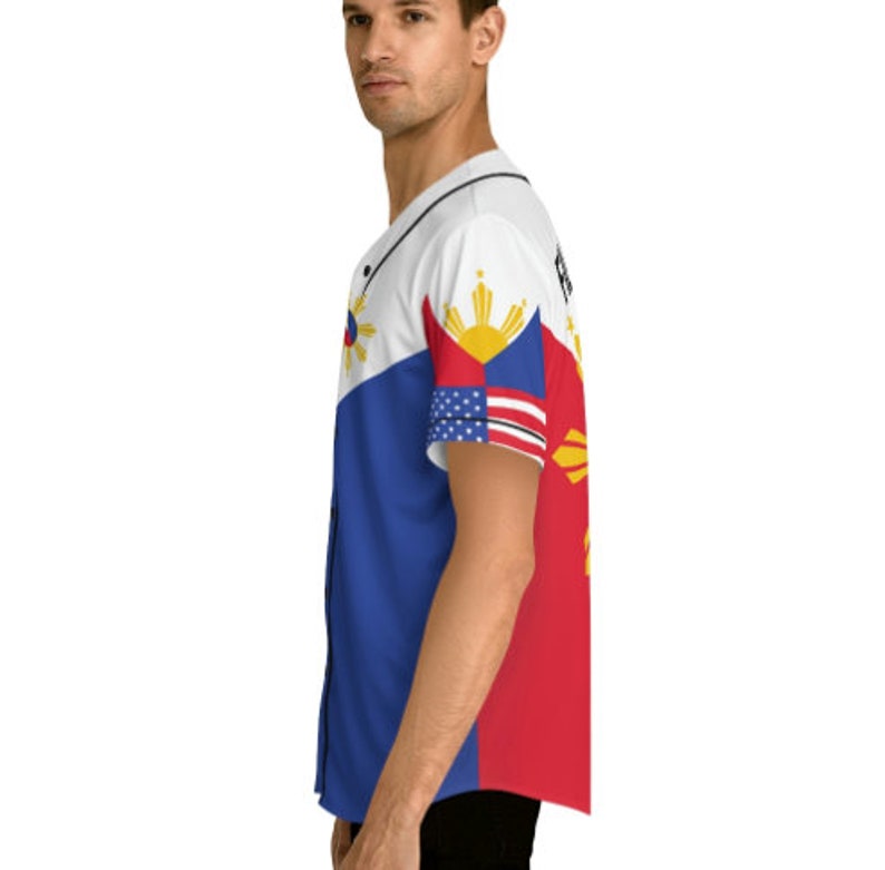 Filipino Heritage Fil-am Baseball Jersey AOP - Etsy