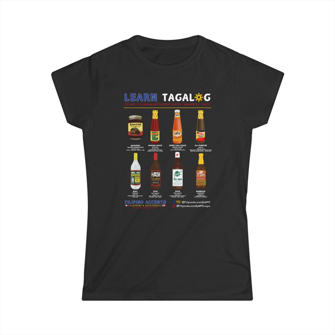 Ladies - Vol. 5 Sawsawan - Filipino Dipping Sauces - T-shirts - Etsy